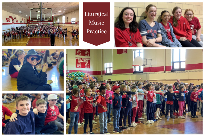 Liturgical Music Practice Sacred Heart School Bradford Ma
